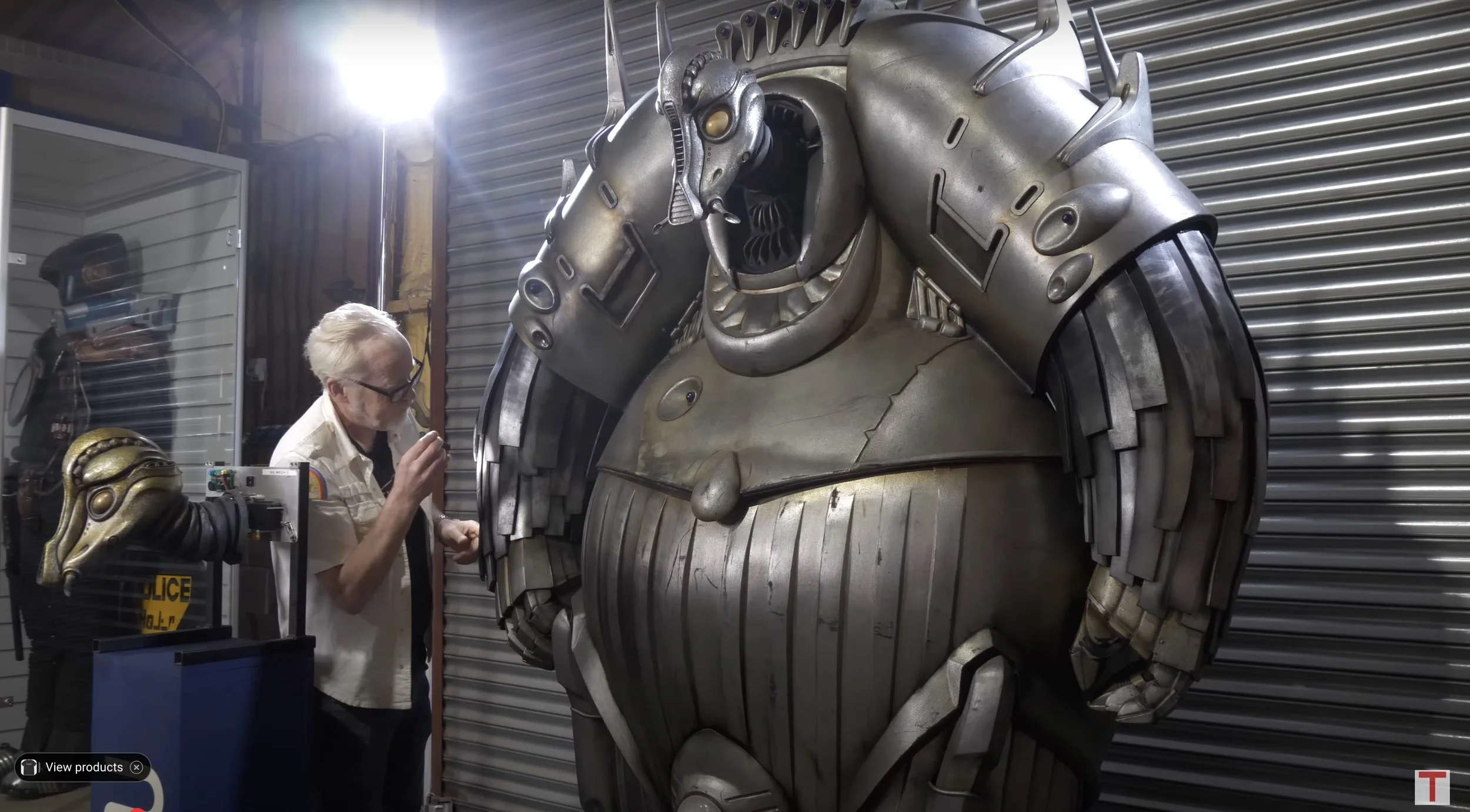 Adam Savage Examines THE FIFTH ELEMENT's Mondoshawan Costume — GeekTyrant